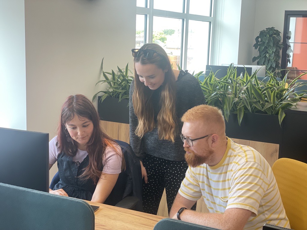 First taste of the communications industry for our Career Confident ...